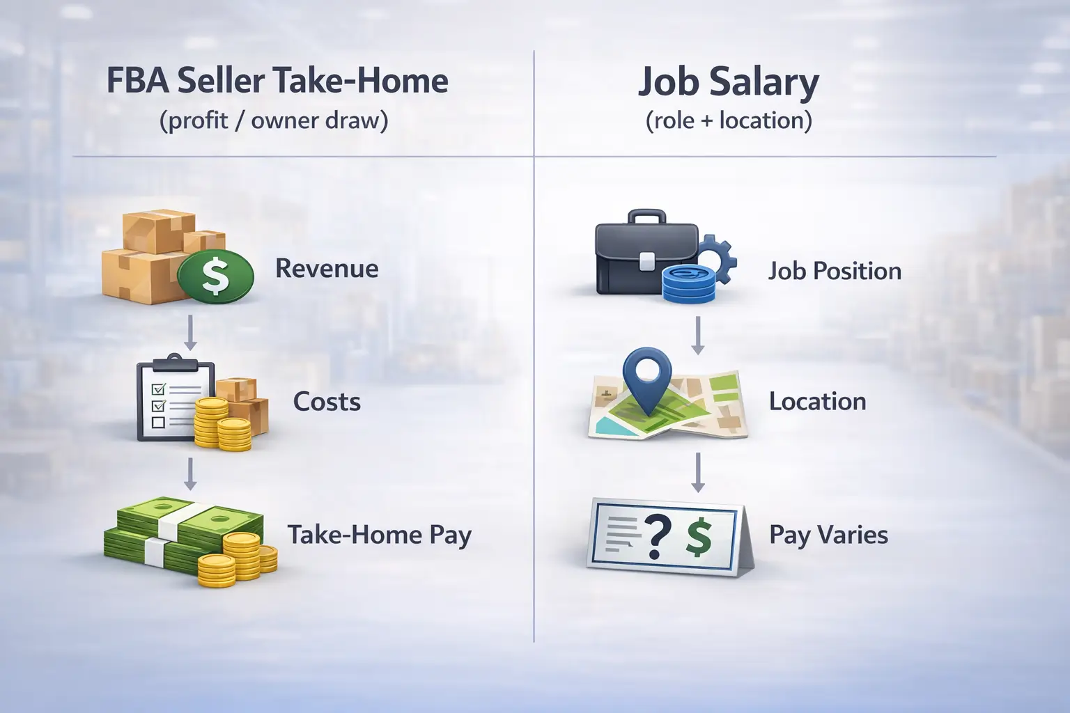 Average Amazon FBA Salary: Seller Take-Home vs Job Pay (US Guide)