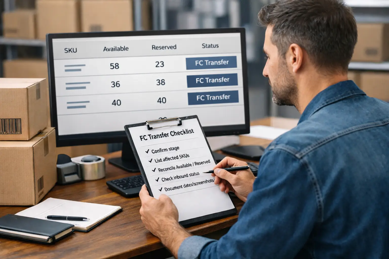 Amazon FC Transfer Explained (FBA): Meaning, Statuses & Troubleshooting