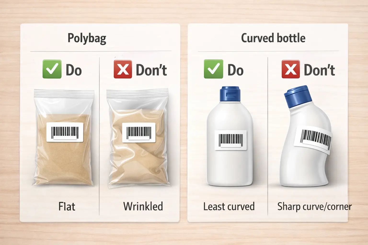 Amazon FNSKU Label Placement: Rules, Packaging Scenarios & QC Checklist